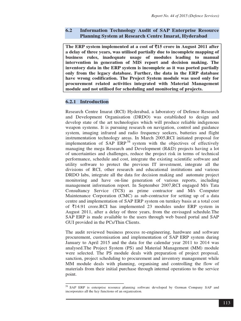 RCI SAP Implementation | PDF | Enterprise Resource Planning | Inventory