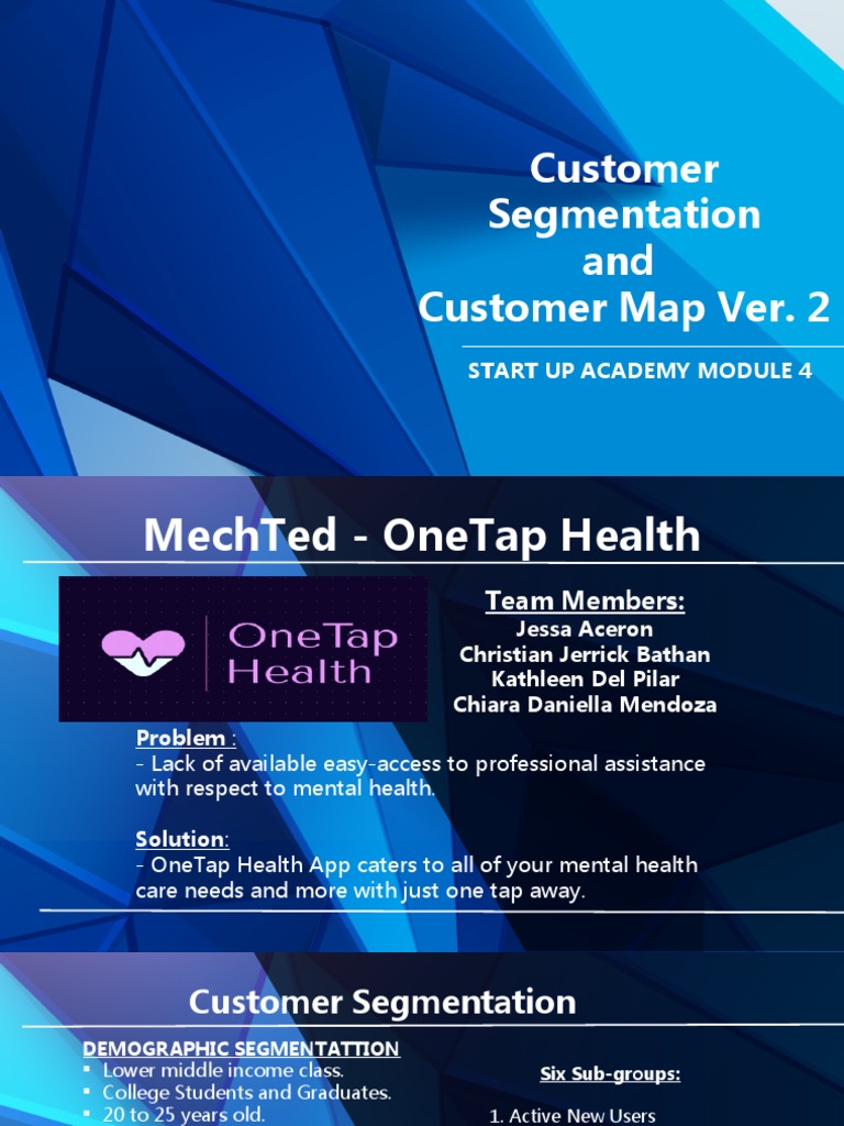 Customer Segmentation and Improved VPC | PDF