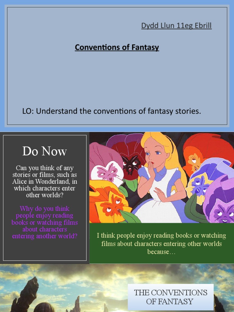 12.04 Conventions of Fantasy | PDF | Fantasy
