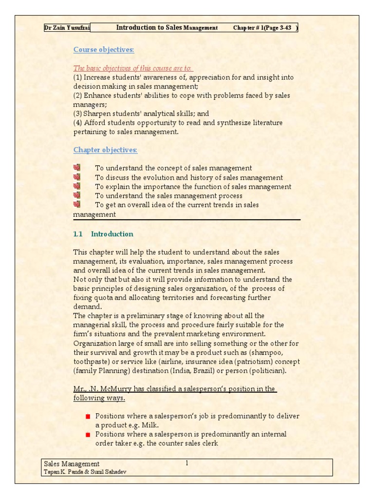 Evolution of Sales Management: From Persuasion to Relationship Building ...