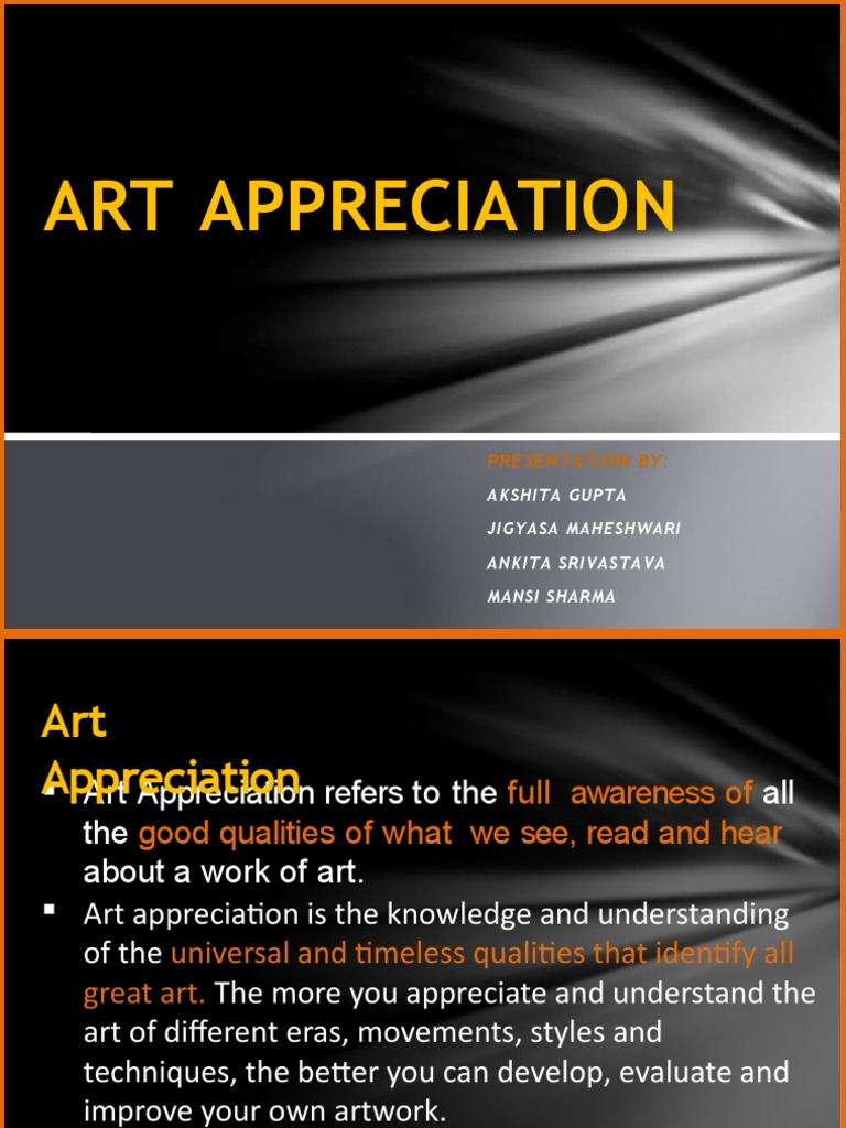 Art Appreciation MODULE 1 Final | PDF | Symbolism (Arts) | Realism (Arts)