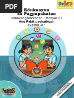 Activity For Esp 8 Modyul 1 | PDF