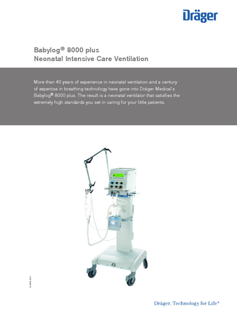 Babylog® 8000 Plus Neonatal Intensive Care Ventilation | Download Free ...