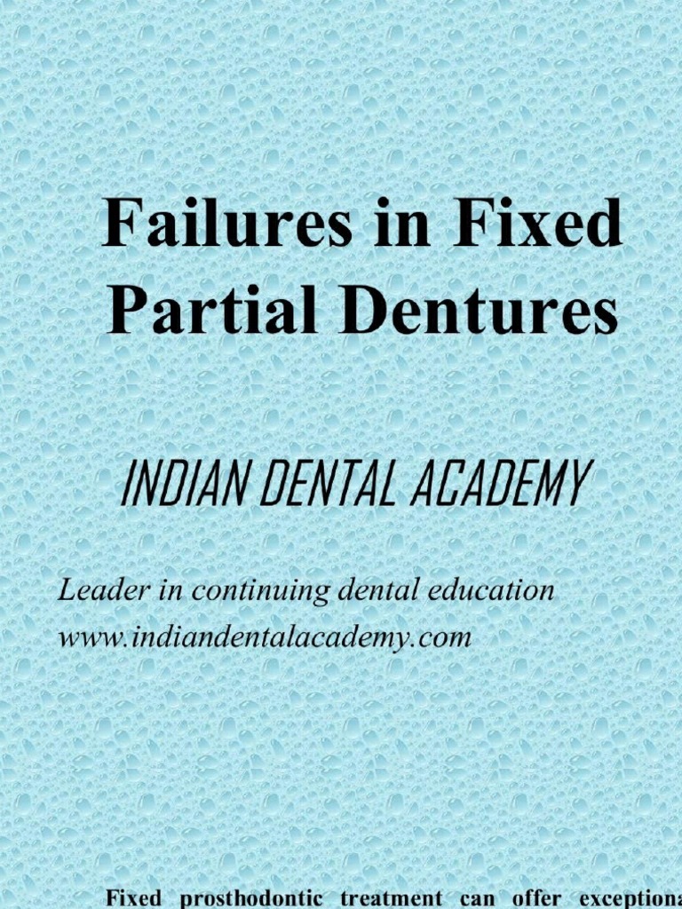 Failure in FPD | PDF