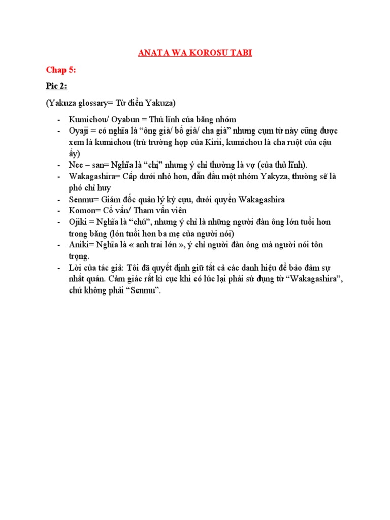 Chap 5 (Anata Wa Korosu Tabi) | PDF