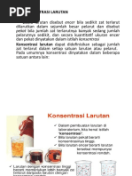 Soal Dan Jawaban Konsentrasi Larutan | PDF