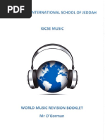 IGCSE Music 0410 Scheme of Work 2026 | PDF | String Quartet | Baroque Music
