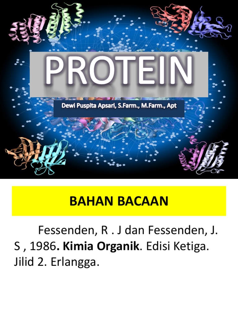 Kimia Organik: Protein & Asam Amino | PDF
