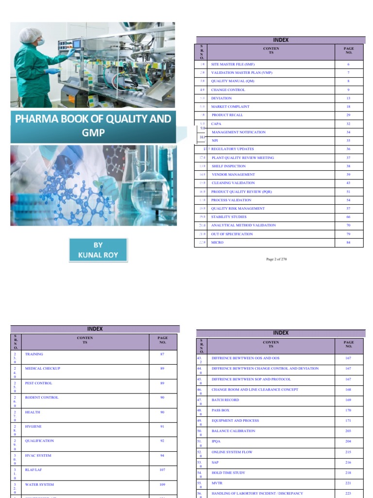 Pharma Book Final | PDF | Verification And Validation | Packaging And Labeling