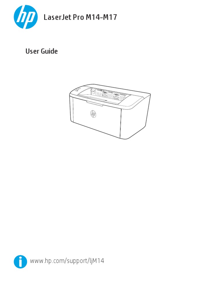 HP LaserJet Pro M15a Manual en | PDF | Operating System | Printer (Computing)