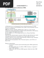 Case Study 8086 Microprocessor | PDF | Central Processing Unit | Pointer (Computer Programming)