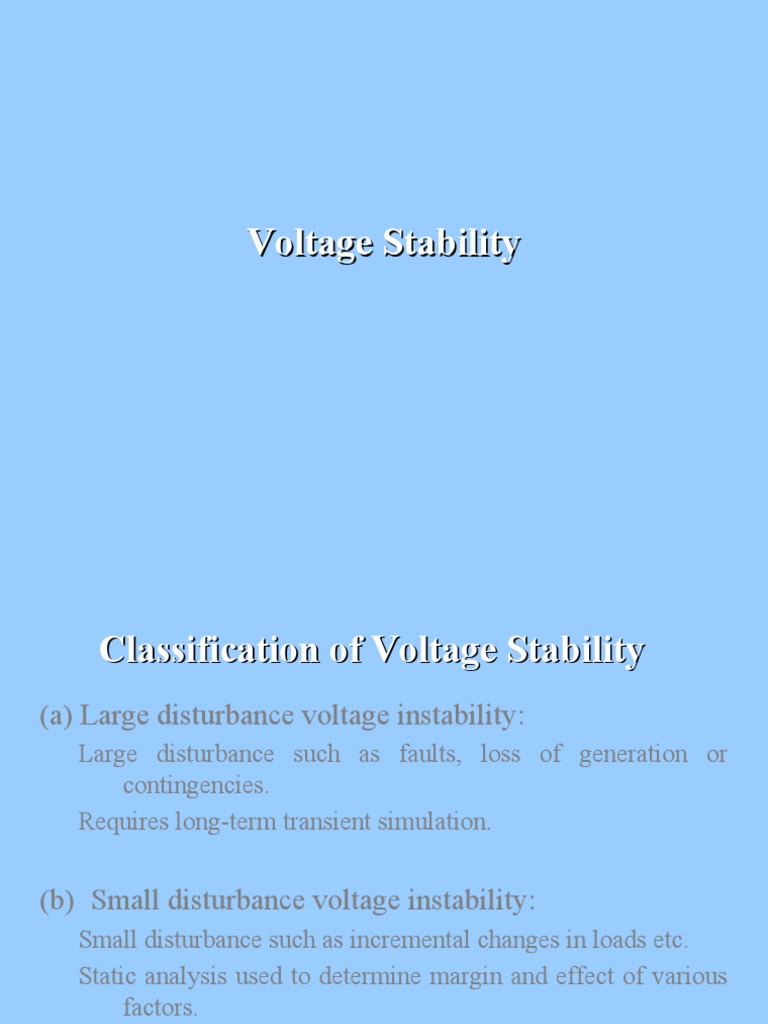 Voltage Stability | PDF | Equations | Matrix (Mathematics)