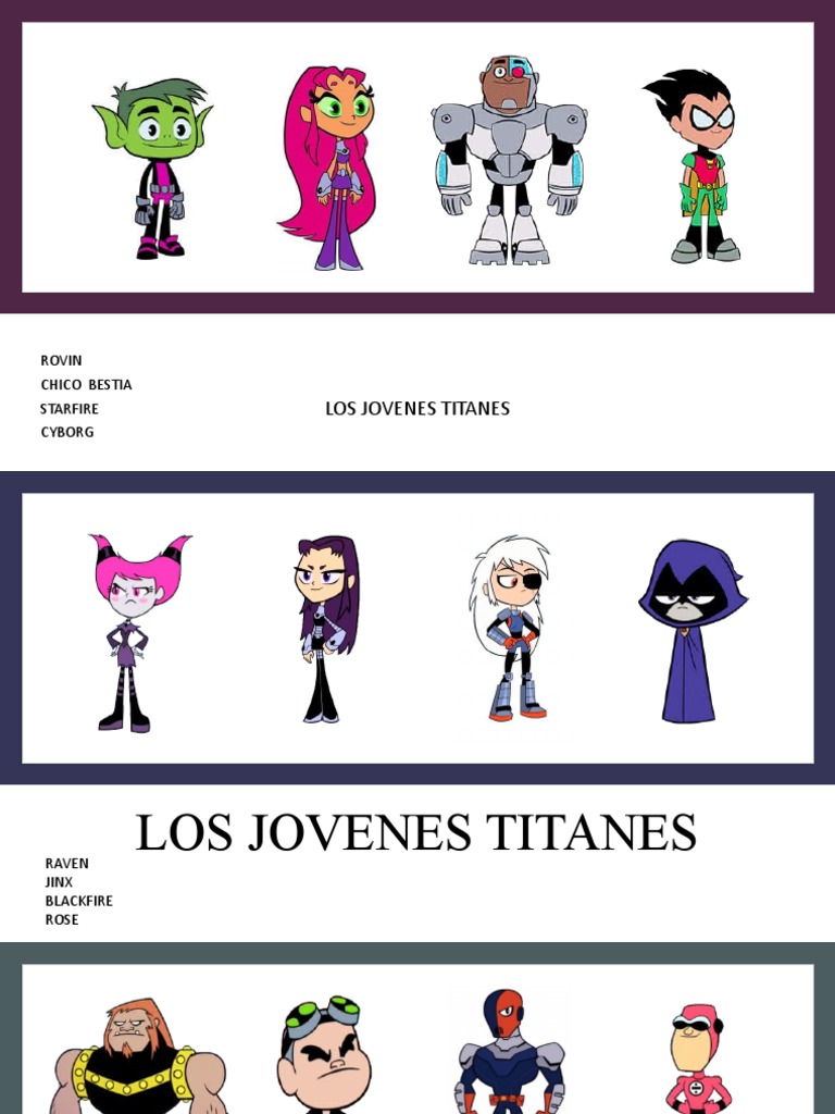 Los Jovenes Titanes | PDF