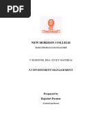 Financial Management Class Notes Bba Iv Semester: Unit I | PDF ...