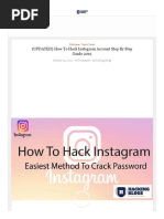 How To Hack Facebook Account | PDF