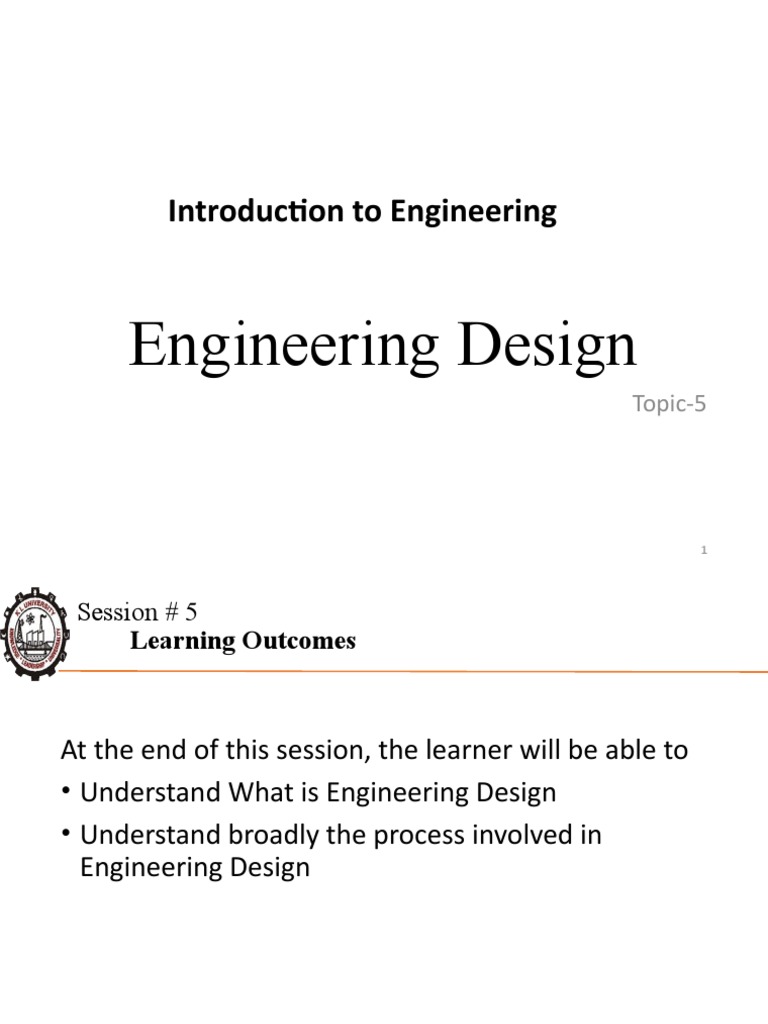 05 & 06 Engineering Design | PDF | Engineering Design Process | Design