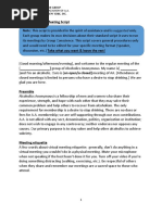 Sample NA Meeting Format | PDF | Psychiatric Rehabilitation | Substance ...