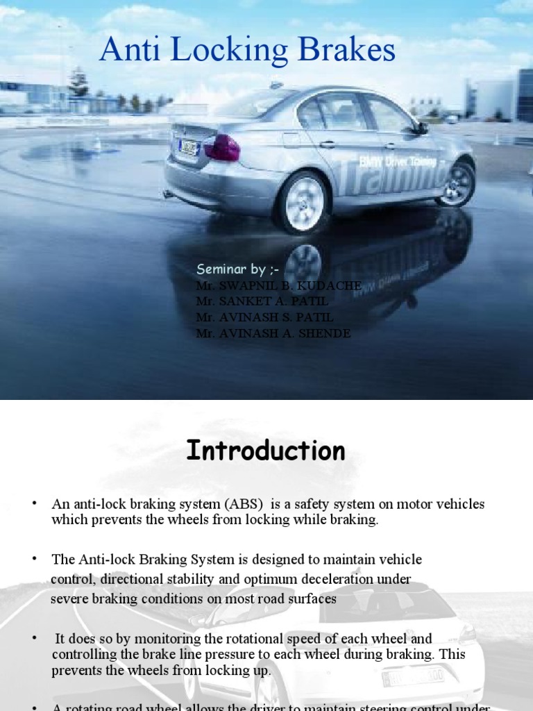 Anti Lock Braking System 8654 5muVrC1 | PDF | Anti Lock Braking System ...
