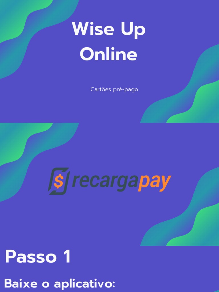 Wise Up Online - Recargapay | PDF