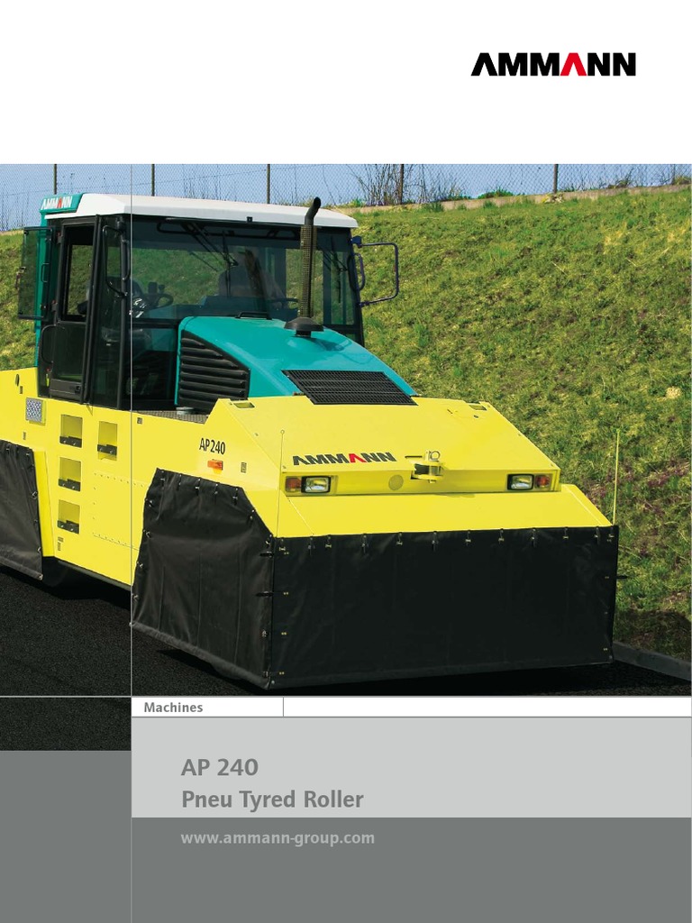 AP 240 Pneu Tyred Roller: Machines | Download Free PDF | Tire ...
