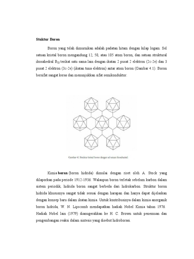 Stuktur Boron | PDF