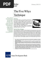 3 Legged 5 Why Analysis | PDF | Business