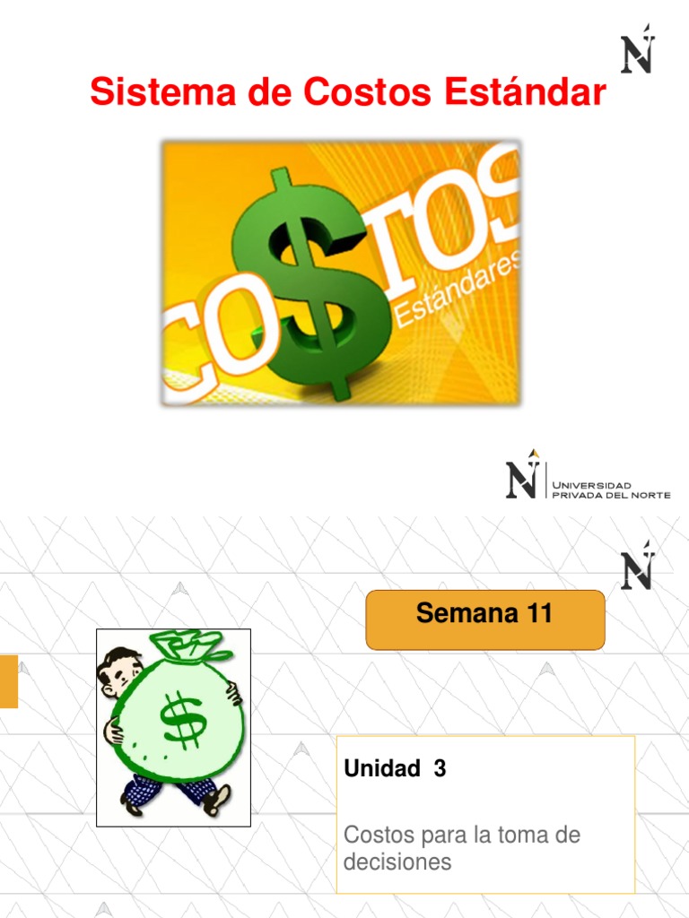 Costos Estandar | PDF | Presupuesto | Negocios económicos