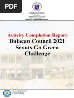 Template - SELG SSLG Annual Accomplishment Report | PDF