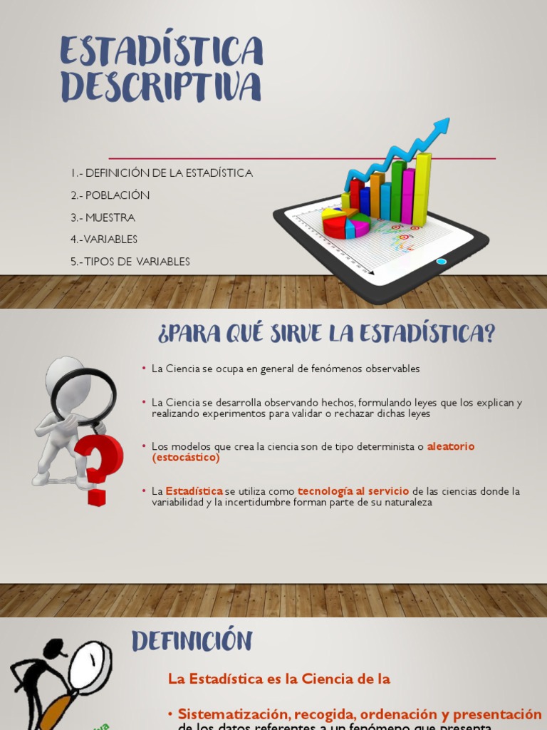 Estadística Descriptiva | PDF | Histograma | Estadísticas