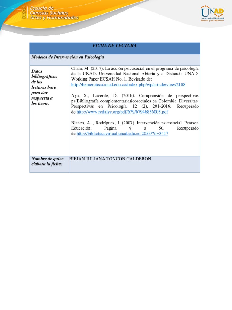 Unidad 2 Bibian Toncon | PDF | Comportamiento | Sicología