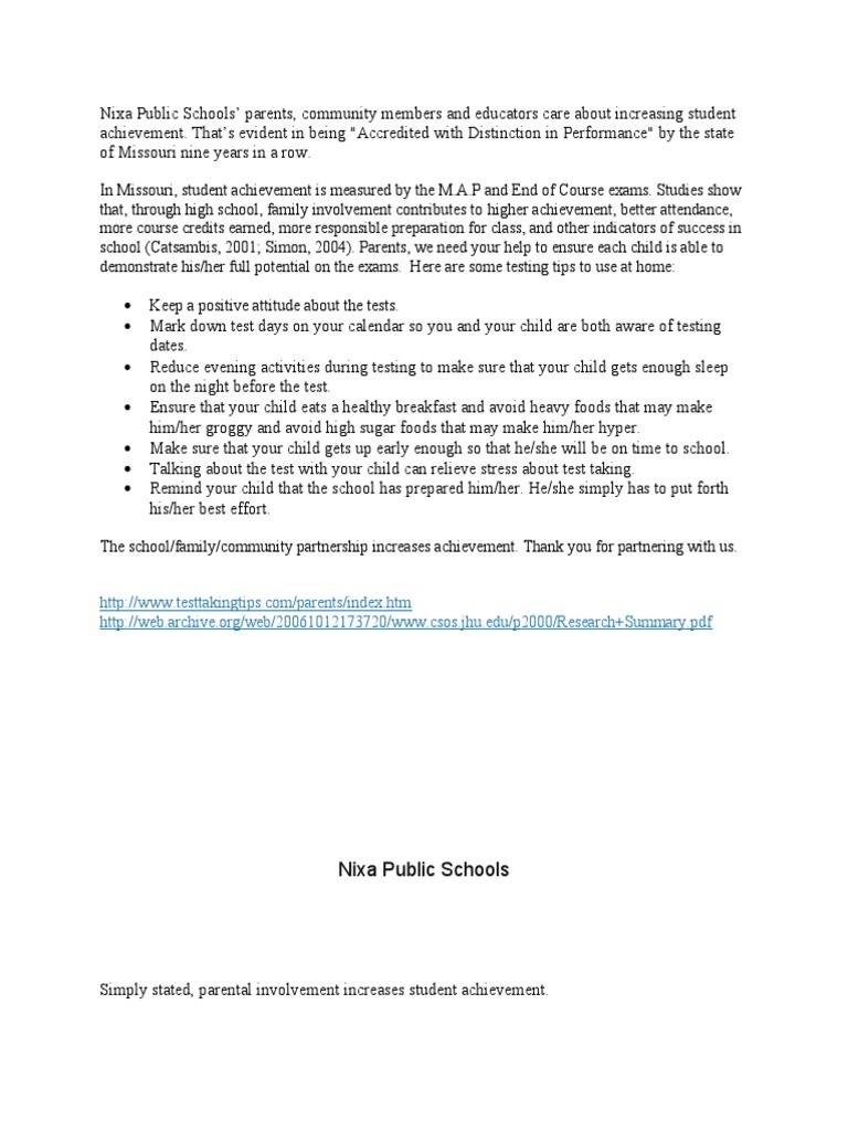 Parents MAP) | PDF | Career & Growth | Wellness