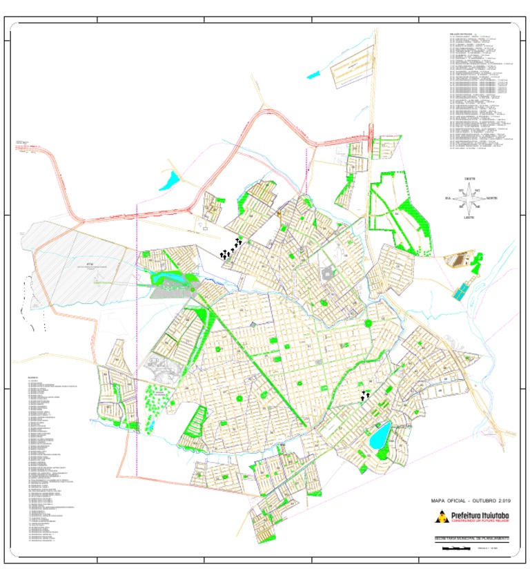 Mapa Oficial - Outubro 2019 | PDF