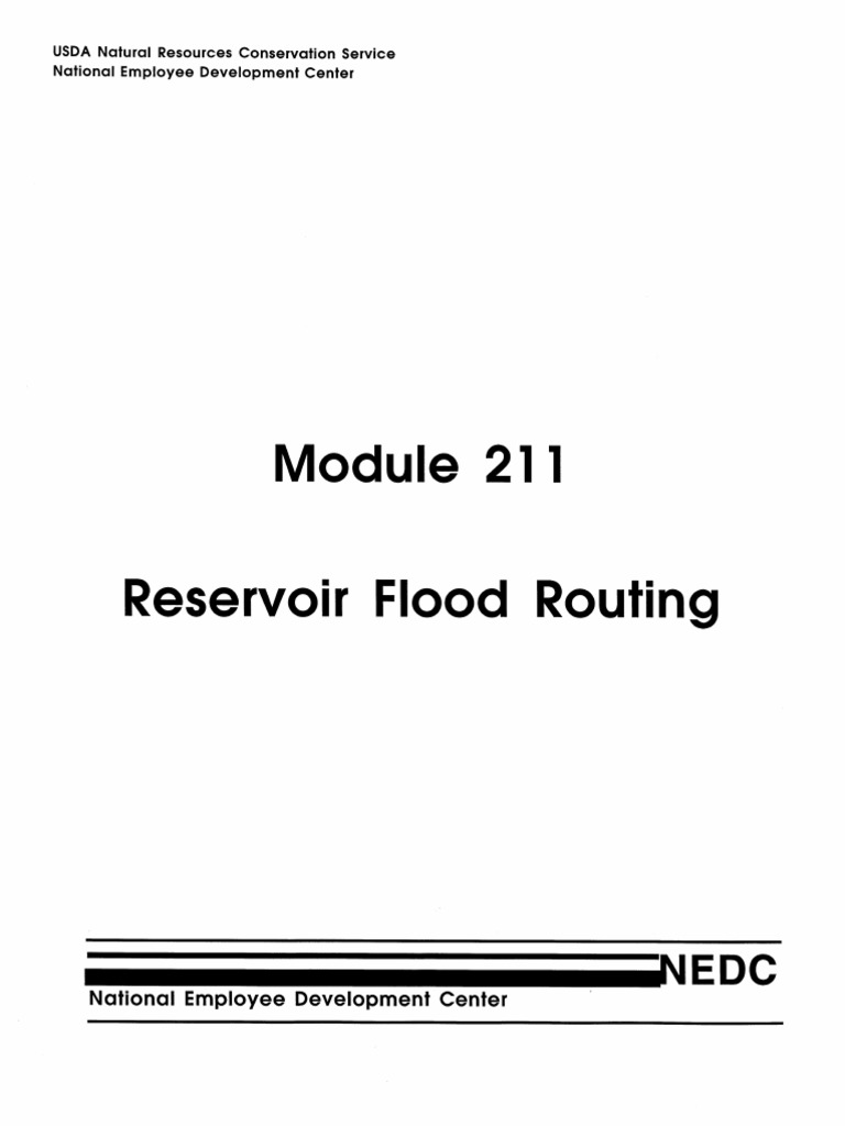 Reservoir Flood Routing2 | PDF | Science & Mathematics