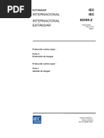 62305-1 Español | PDF | Aislador (Electricidad) | Comisión Electrotécnica Internacional
