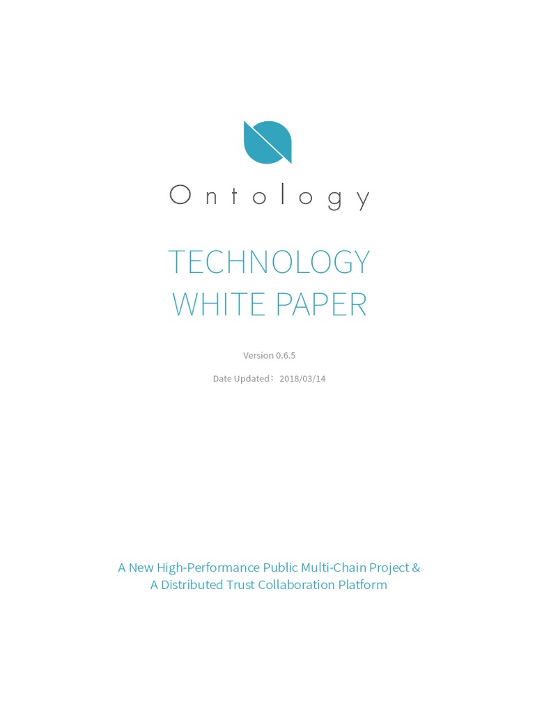 Technology White Paper: A New High-Performance Public Multi-Chain ...