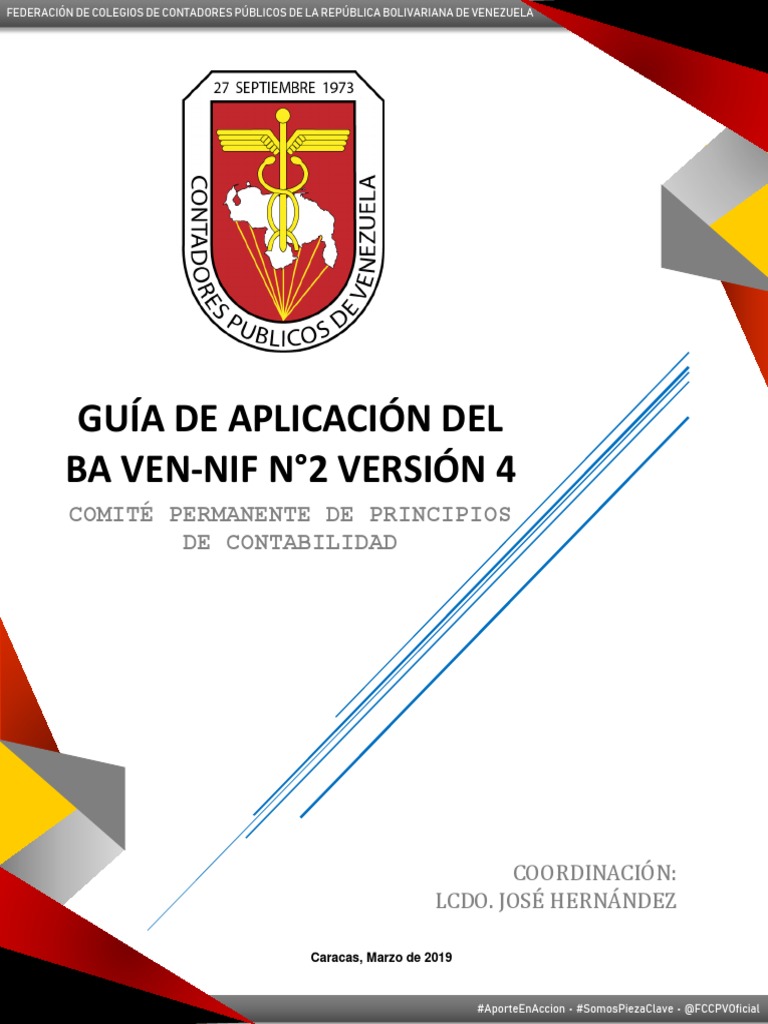 Guía de Aplicación Del BA VEN-NIF N°2 Versión 4 | PDF | normas ...