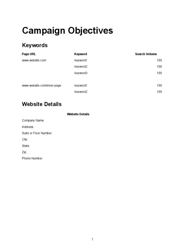 Tracking Sheet Template (Excel) | PDF | Search Engine Optimization ...