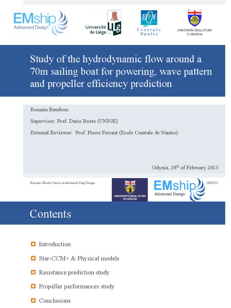 Baudson Romain | PDF | Propeller | Computational Fluid Dynamics