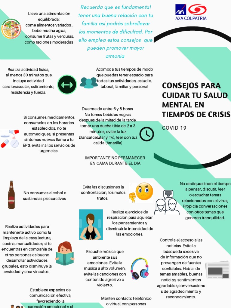Consejos Para Cuidar Tu Salud Mental En Tiempos De Crisis Envio 22 De