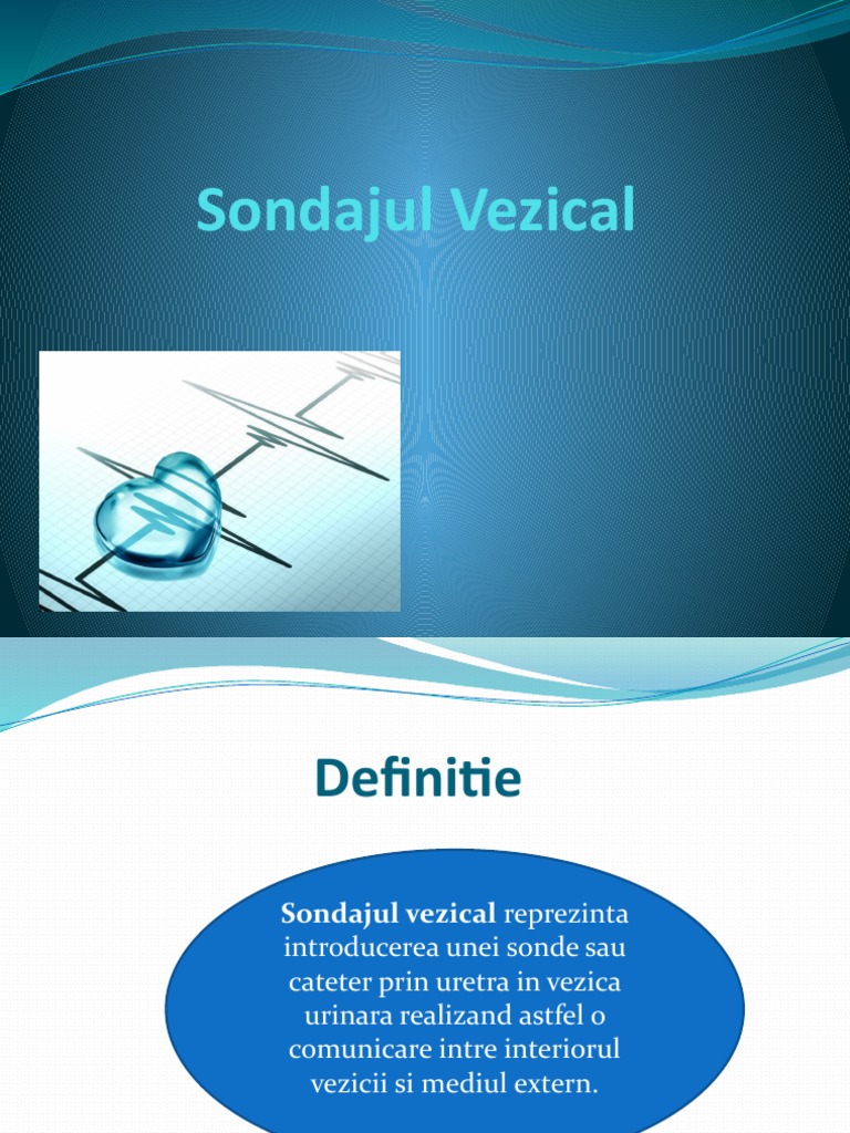 Sondajul Vezical | PDF