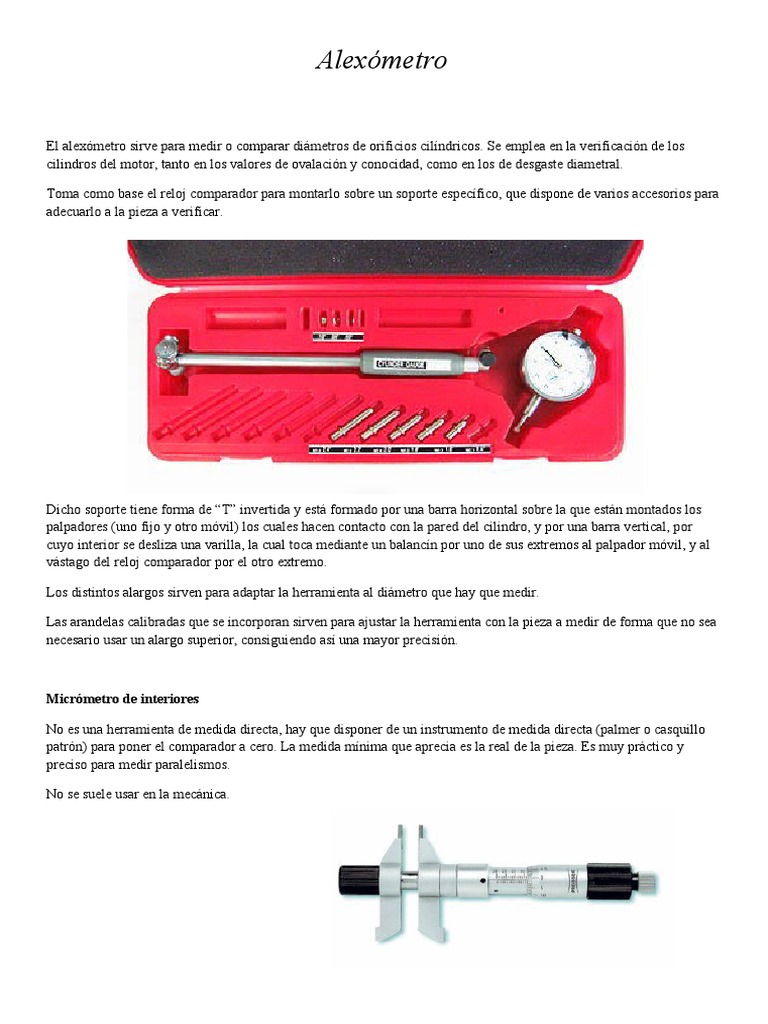Alexómetro | PDF | Máquinas | Ingeniería mecánica