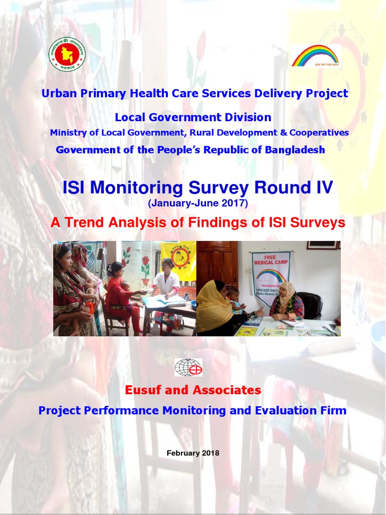 ISI Monitoring Survey - Round IV | PDF | Survey Methodology | Focus Group