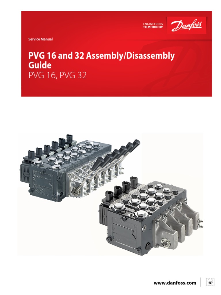Service Manual PVG32 - 16 | PDF | Pump | Valve