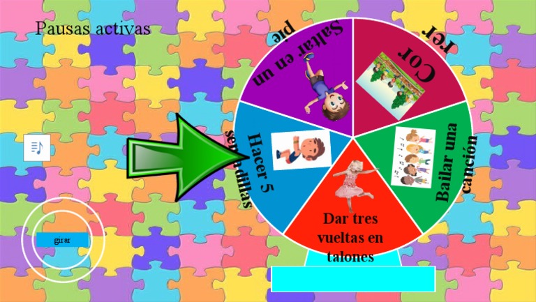 Ruleta Pausas Activas. | PDF