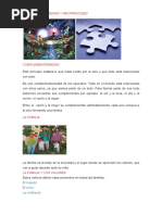 Qué Es La Complementariedad en La Familia, Escuela y Comunidad | PDF