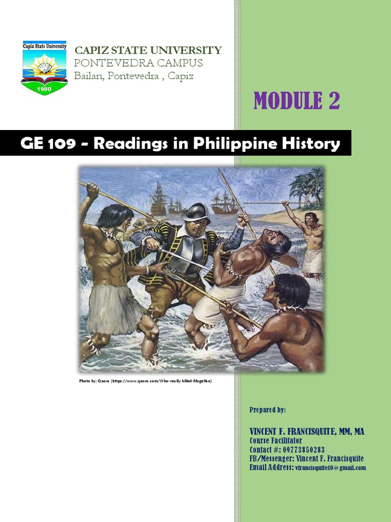 GE 109 - Module 2 | PDF