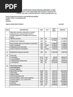 Boq Format For Residential Building | PDF | Concrete | Plumbing