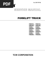 Toyota Forklift Engine 1dz II Model Service Repair Manual | PDF