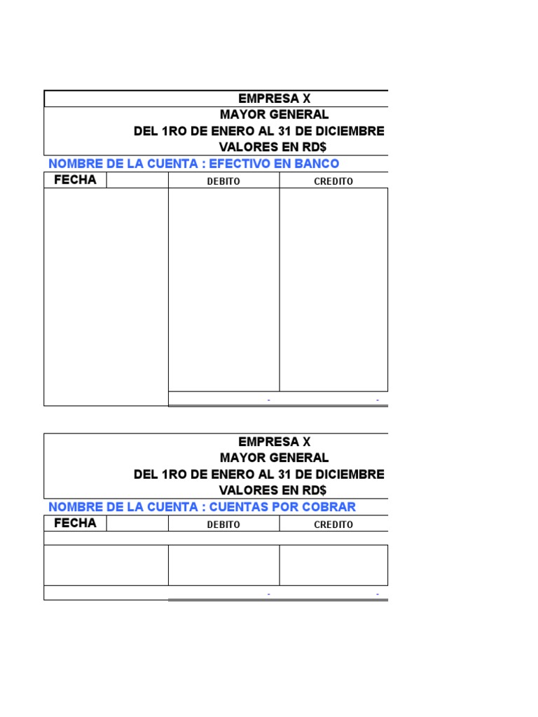 Modelo Mayor General | PDF