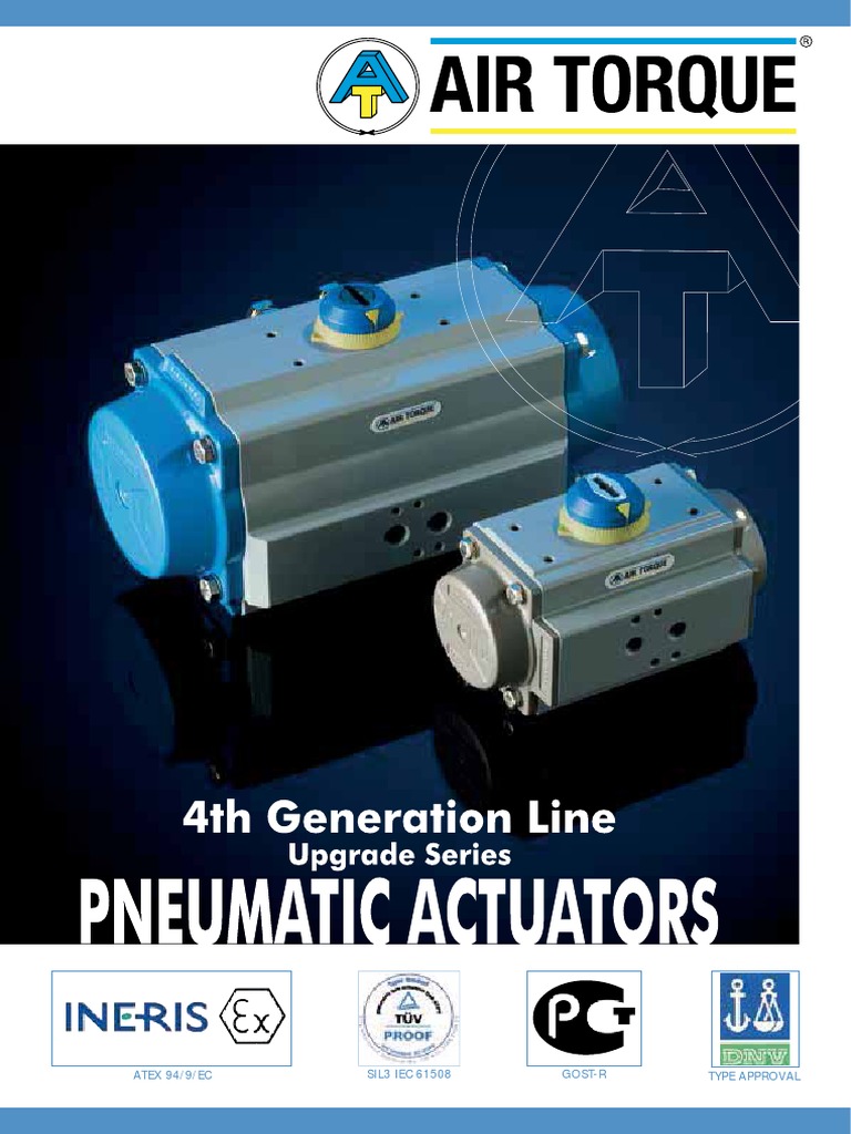 Air Torque Actuator Manual Overview | PDF | Valve | Actuator